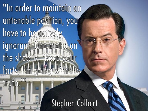 Ten Of The Best Stephen Colbert Quotes
