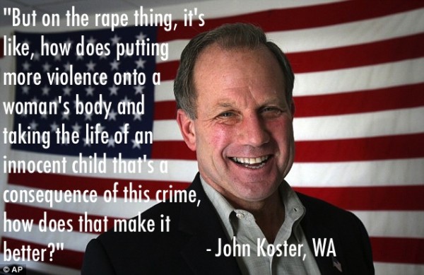 14 Of The Scariest GOP Quotes On Women